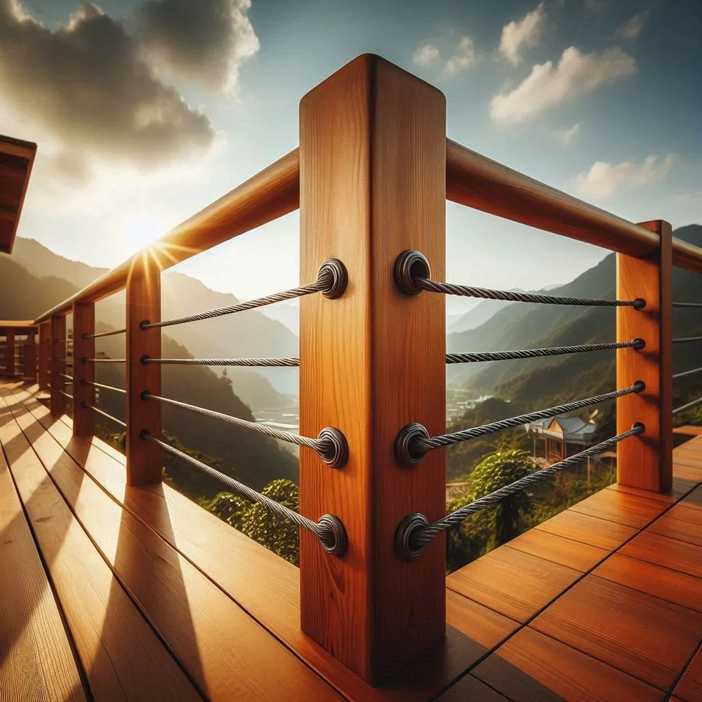 15 Wood Deck Railing Ideas to Inspire You