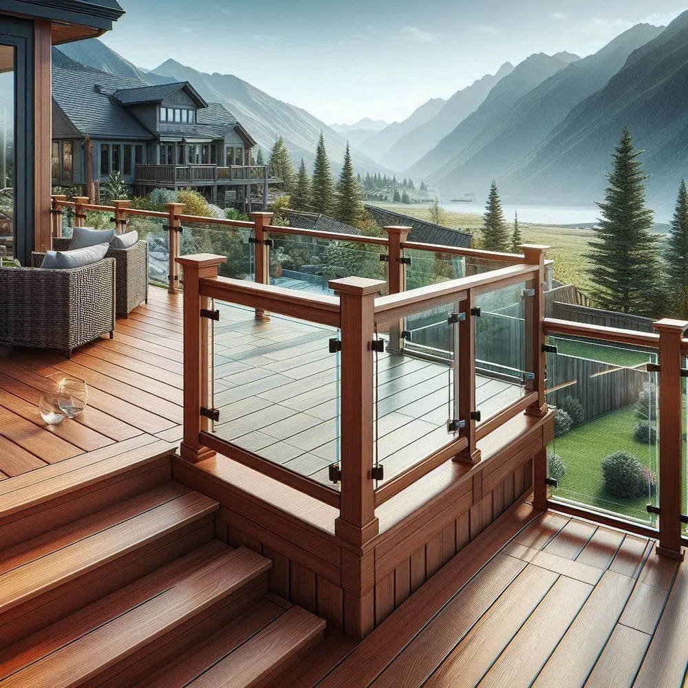 15 Wood Deck Railing Ideas to Inspire You