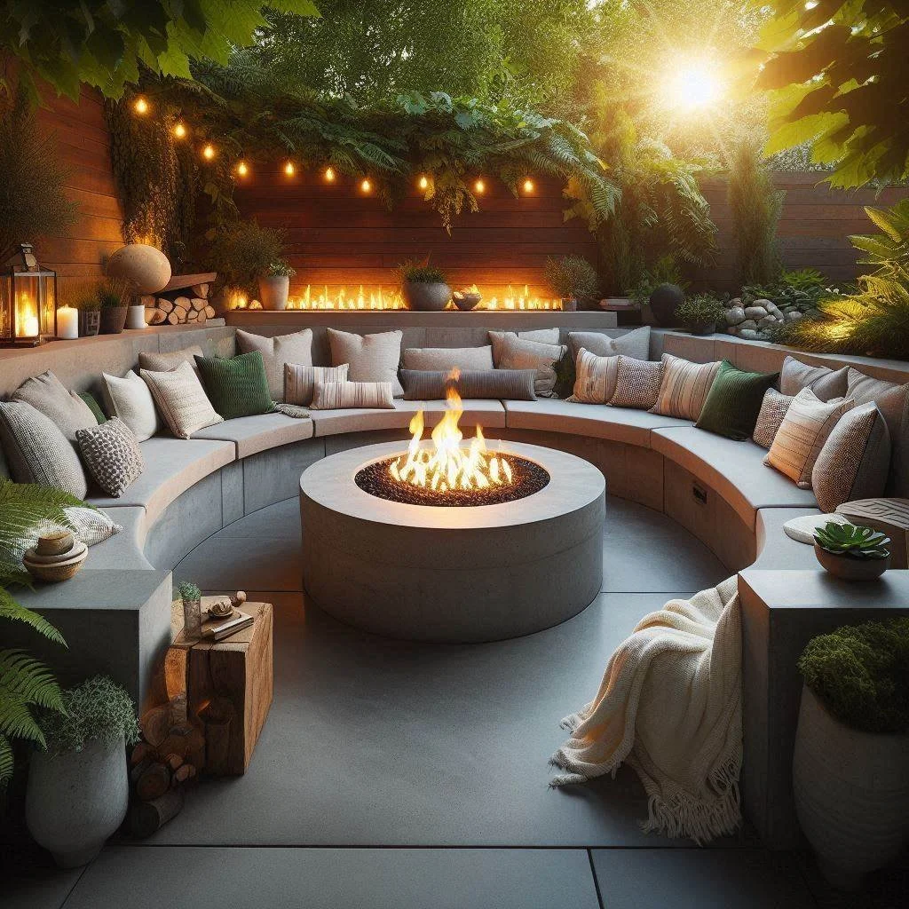 15 Fire Pit Seating Ideas for Outdoor Comfort