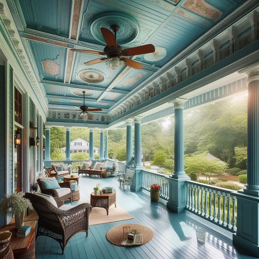 15 Haint Blue Porch Ceiling Ideas You’ll Love