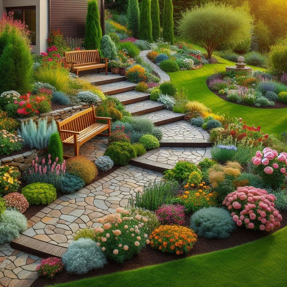 15 Creative Down Sloped Backyard Ideas to Try