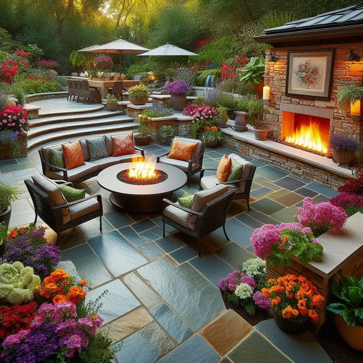 15 Stunning Stone Patio Ideas for Your Backyard