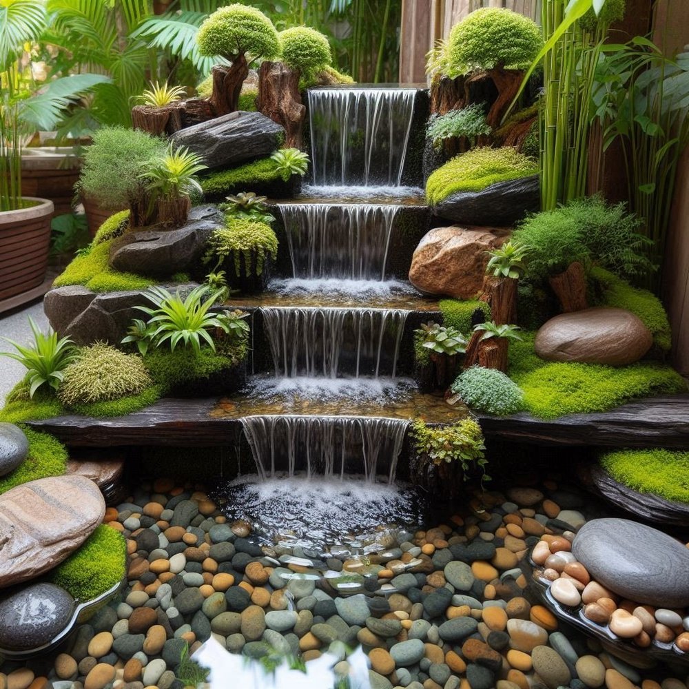 15 Stunning Small Ponds with Waterfalls for Your Yard