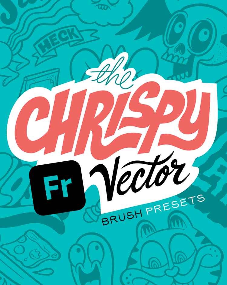 Gritty Vector Brush Presets for Adobe Fresco — Chris Piascik