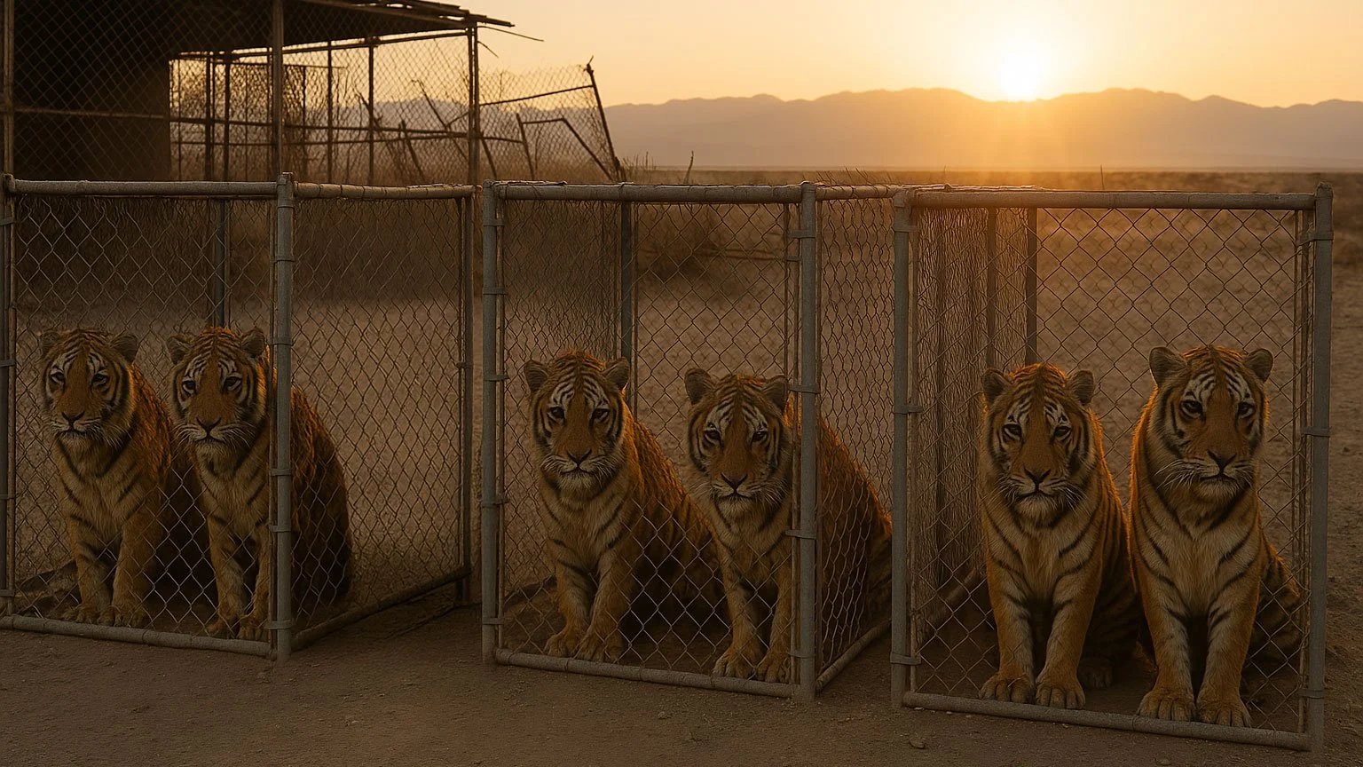 Decades Late, But Not Forgotten: The Tigers of Pahrump Finally Freed ...