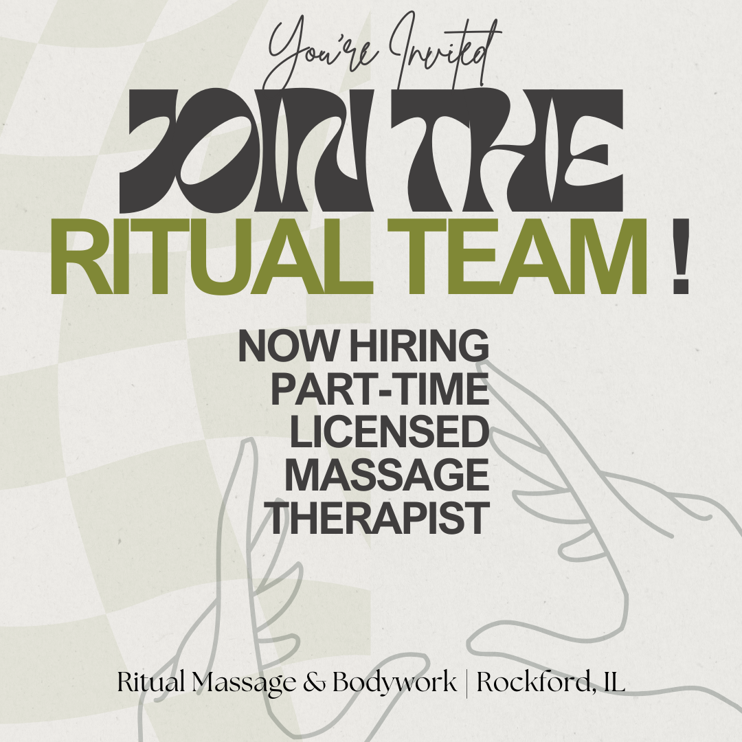 Team | Join Our Dedicated Team — Ritual Massage & Bodywork | Rockford, IL