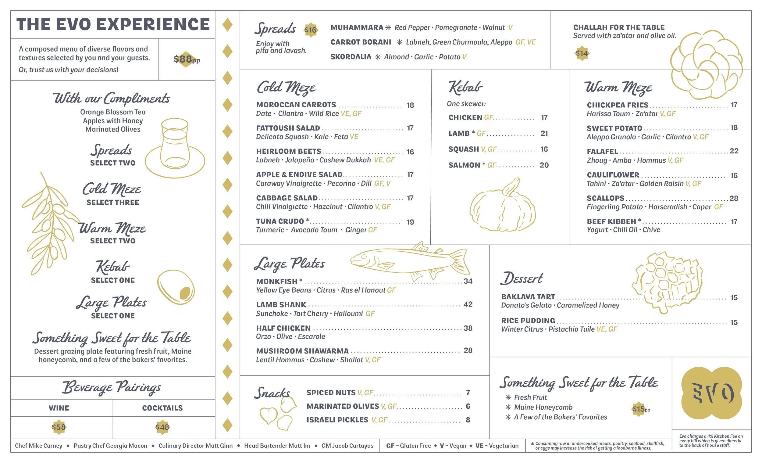 Evo Menu | Portland, Maine — Evo Kitchen + Bar | Portland, Maine