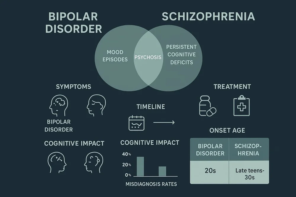 Bipolar Schizophrenia Versus: Key Differences in 2026