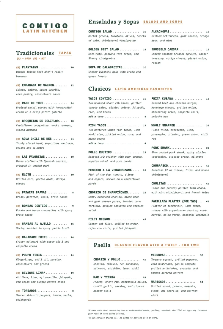 Contigo Latin Kitchen