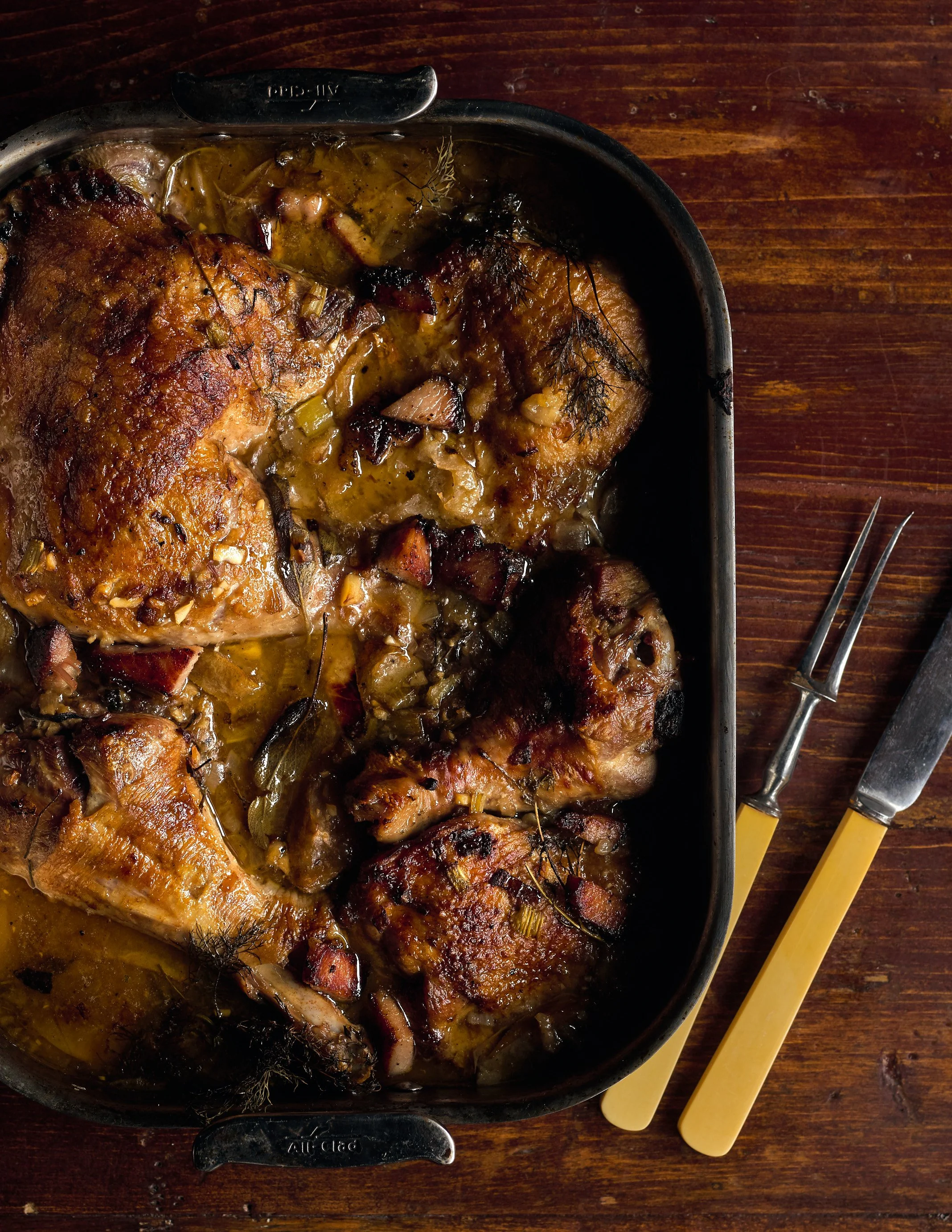 Slow Braised Turkey Legs — Diana McCargo