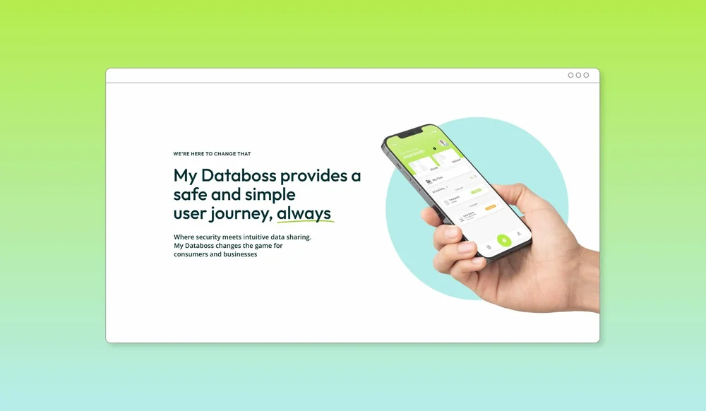 My Databoss — The Design Order
