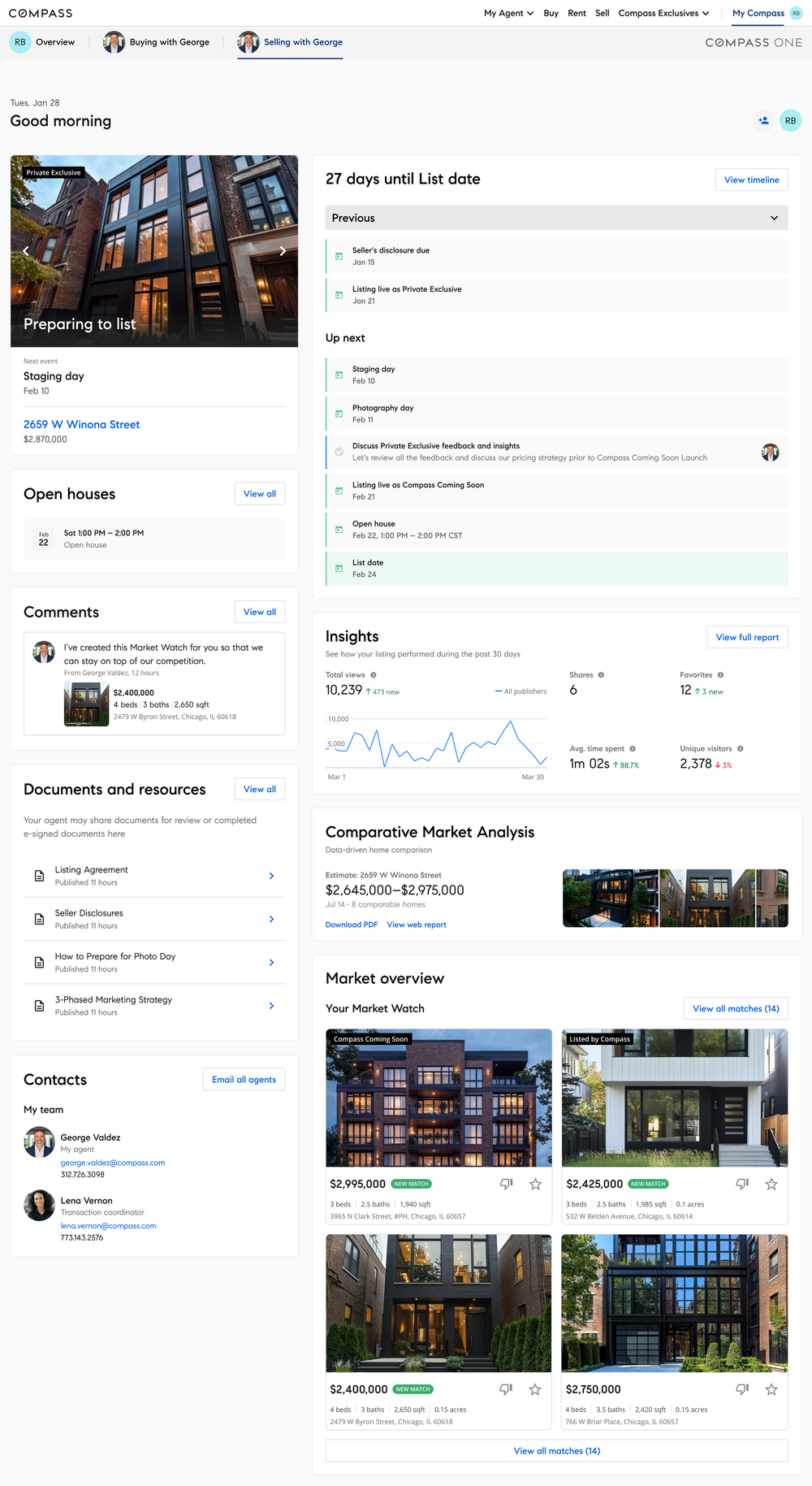 For Sellers — Compass One