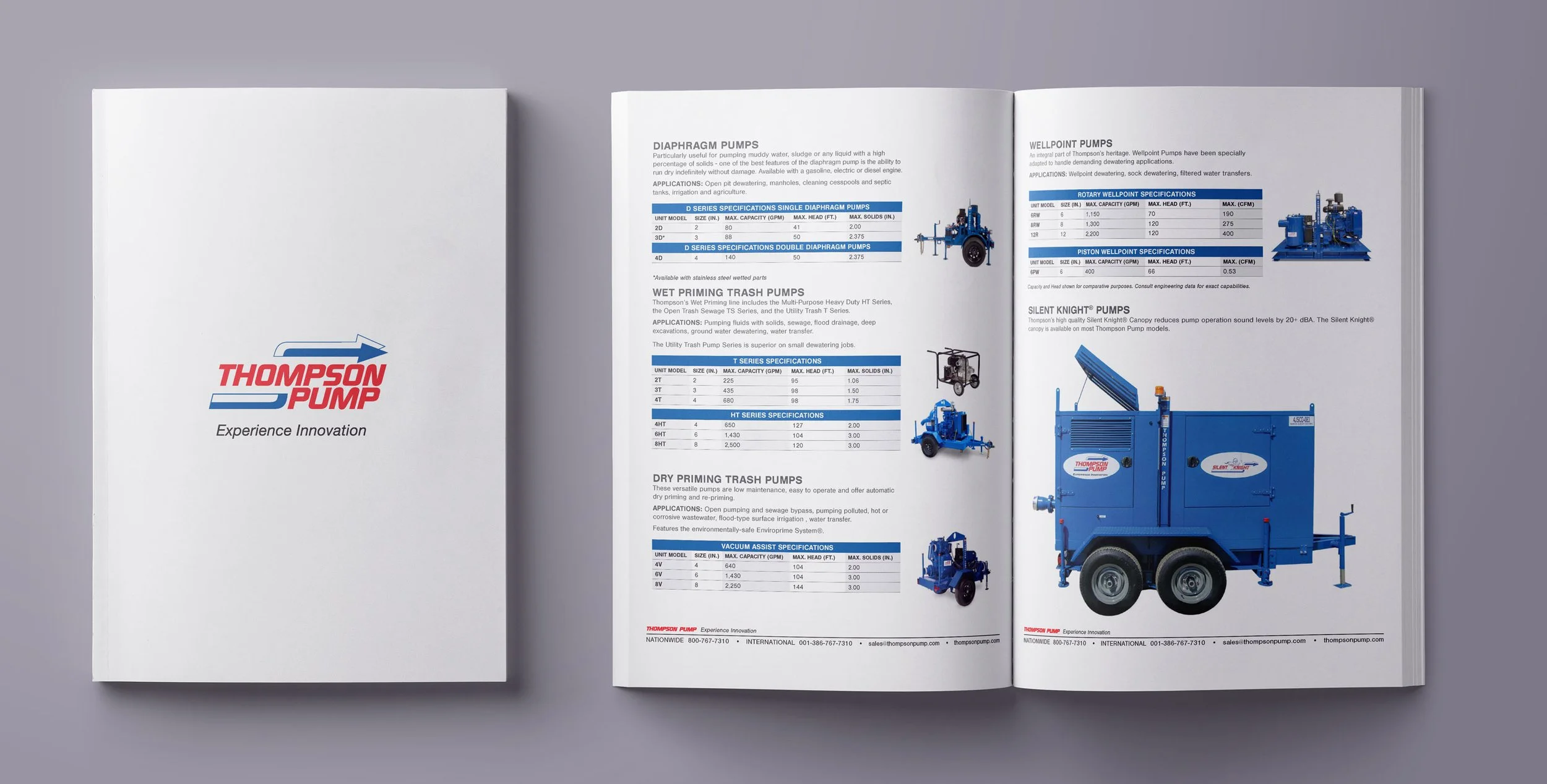 PRODUCTS — Thompson Pump