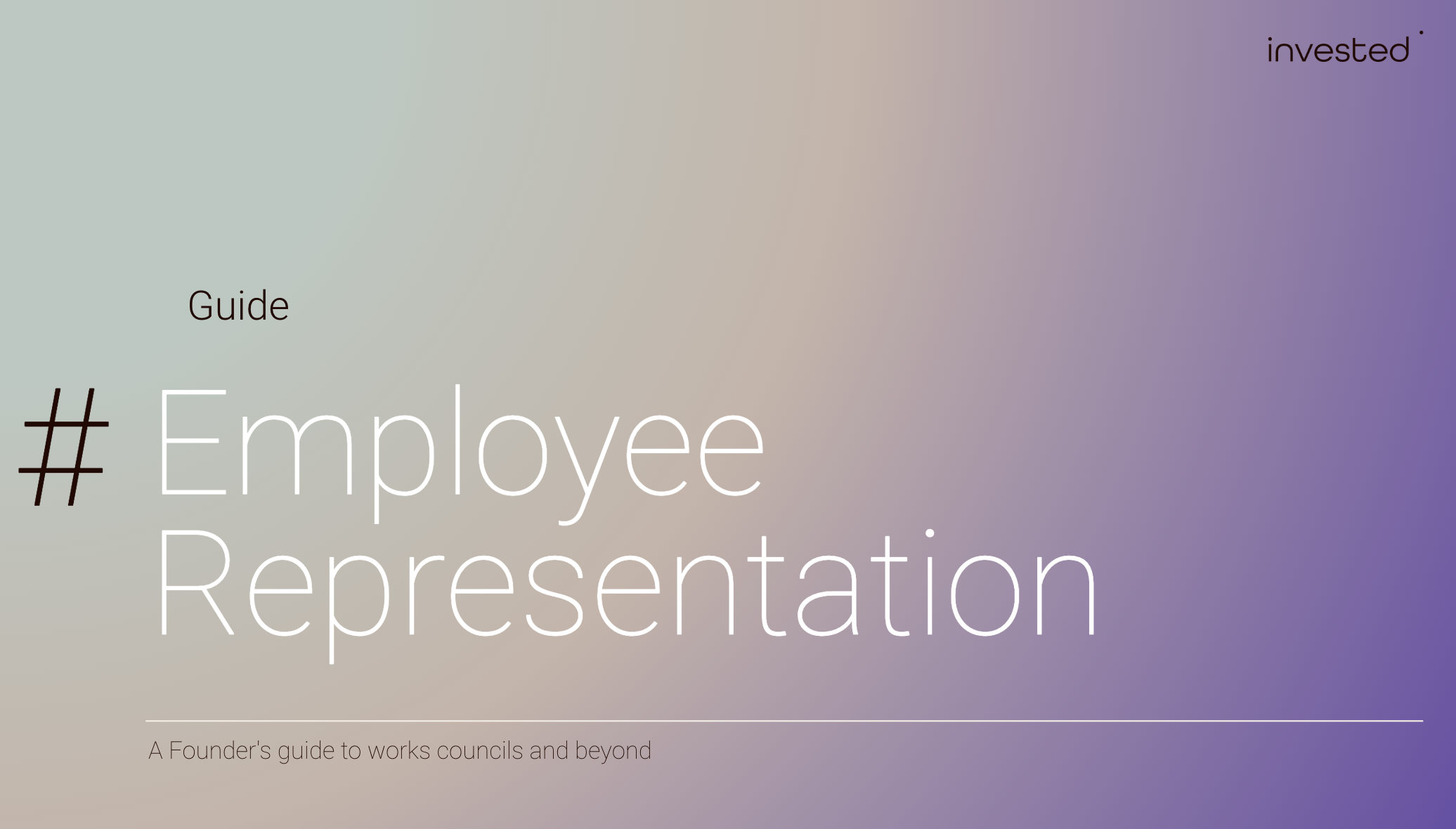 #Employee Representation - Comprehensive Playbook for Scaling Companies ...