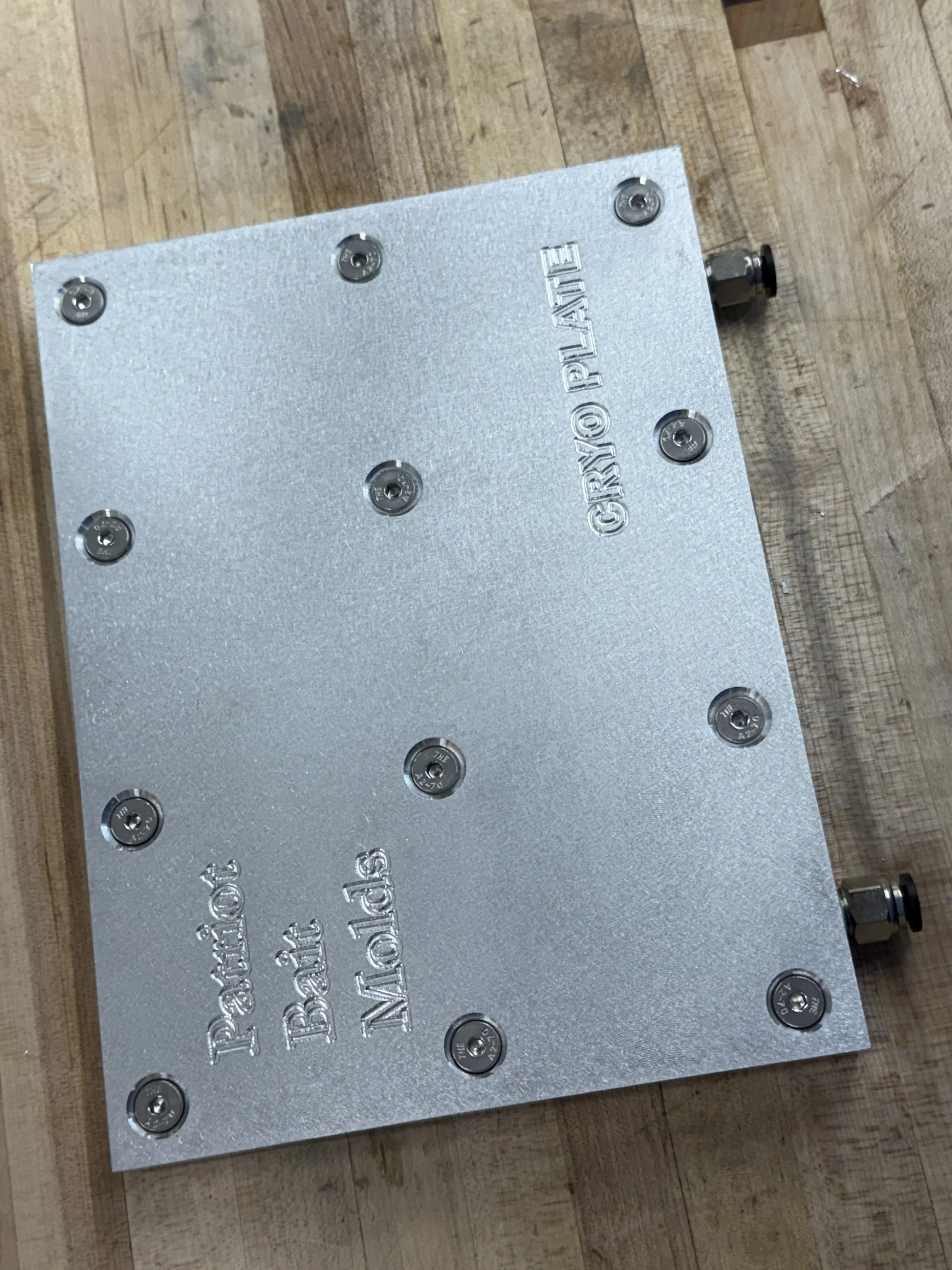 CRYO PLATE — Patriot Bait Molds