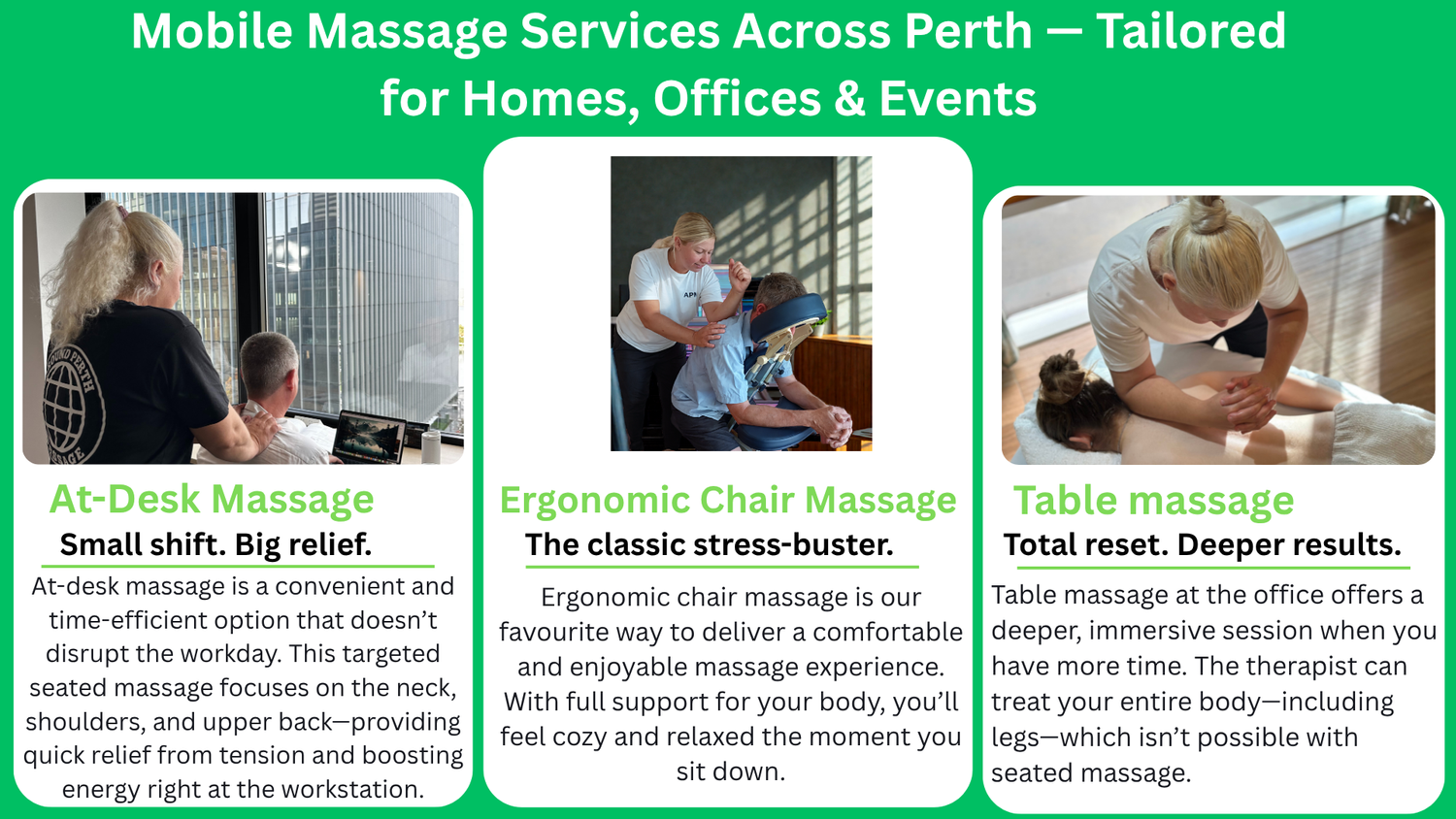 Around Perth Massage
