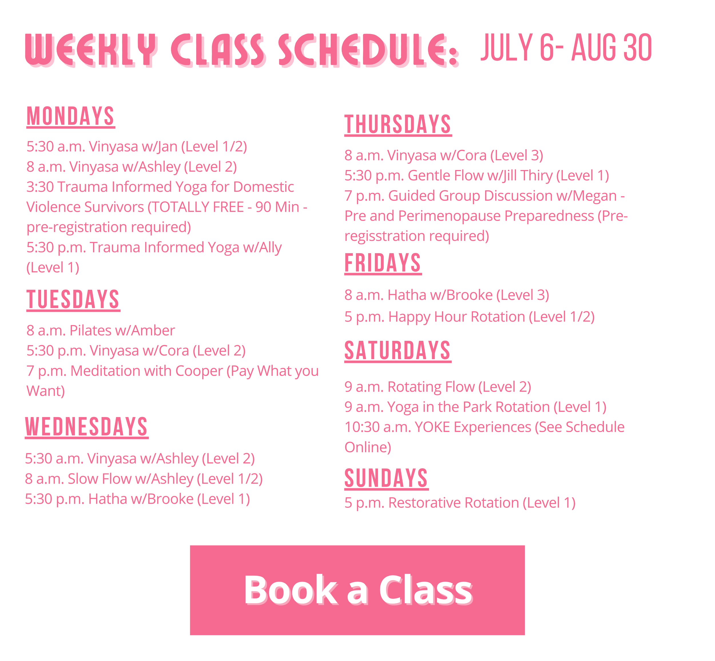 Classes — The Yoga Womb