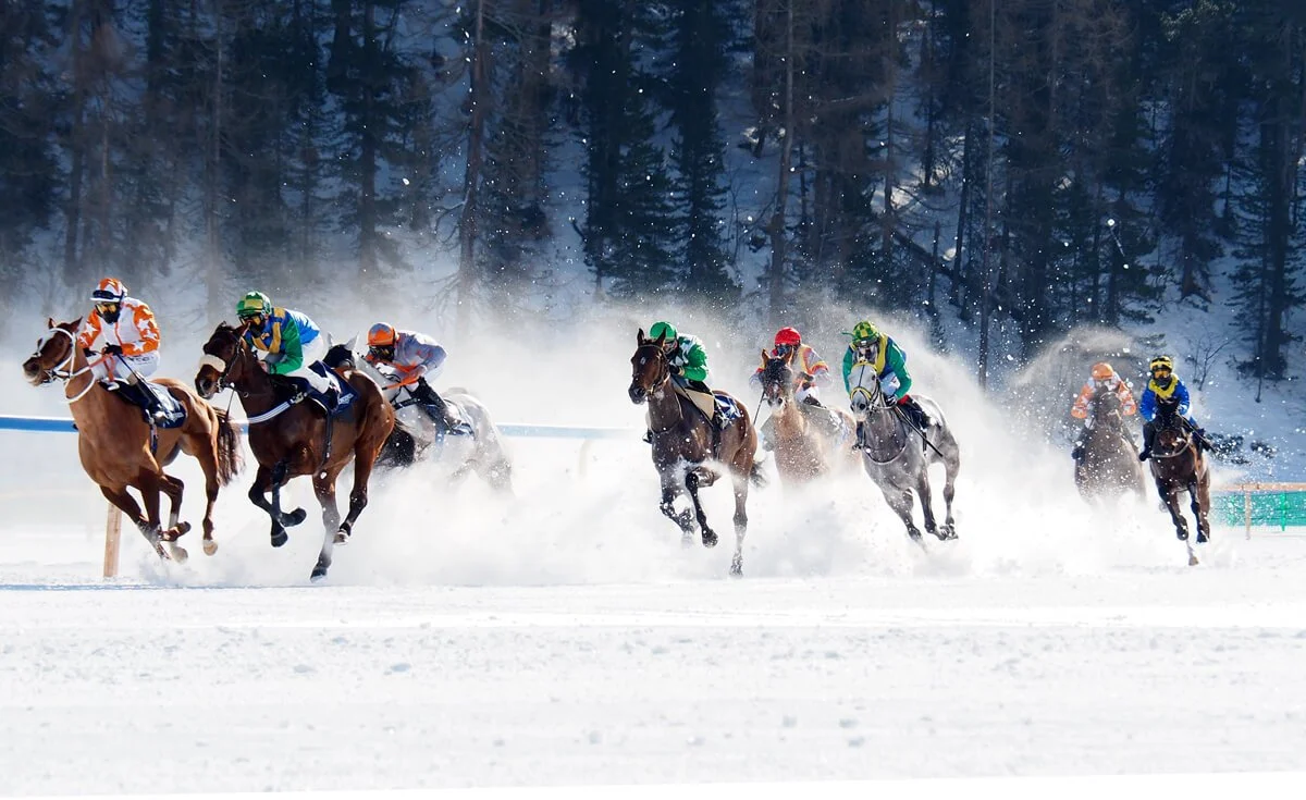 White Turf St. Moritz 2026 – Horse Racing on Frozen Lake St. Moritz ...