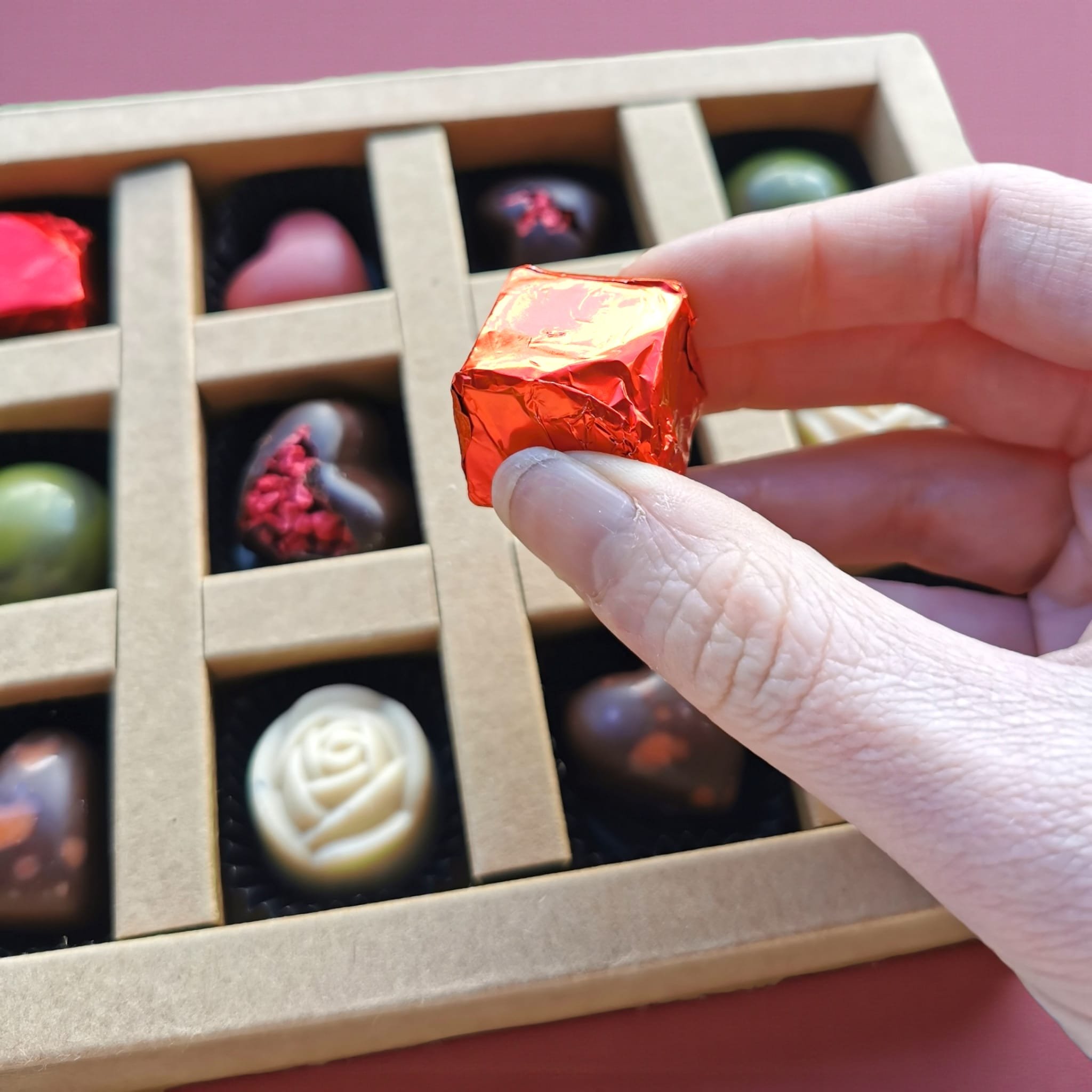 The Valentines Collection Chocolate Selection Box — Earthly Bites