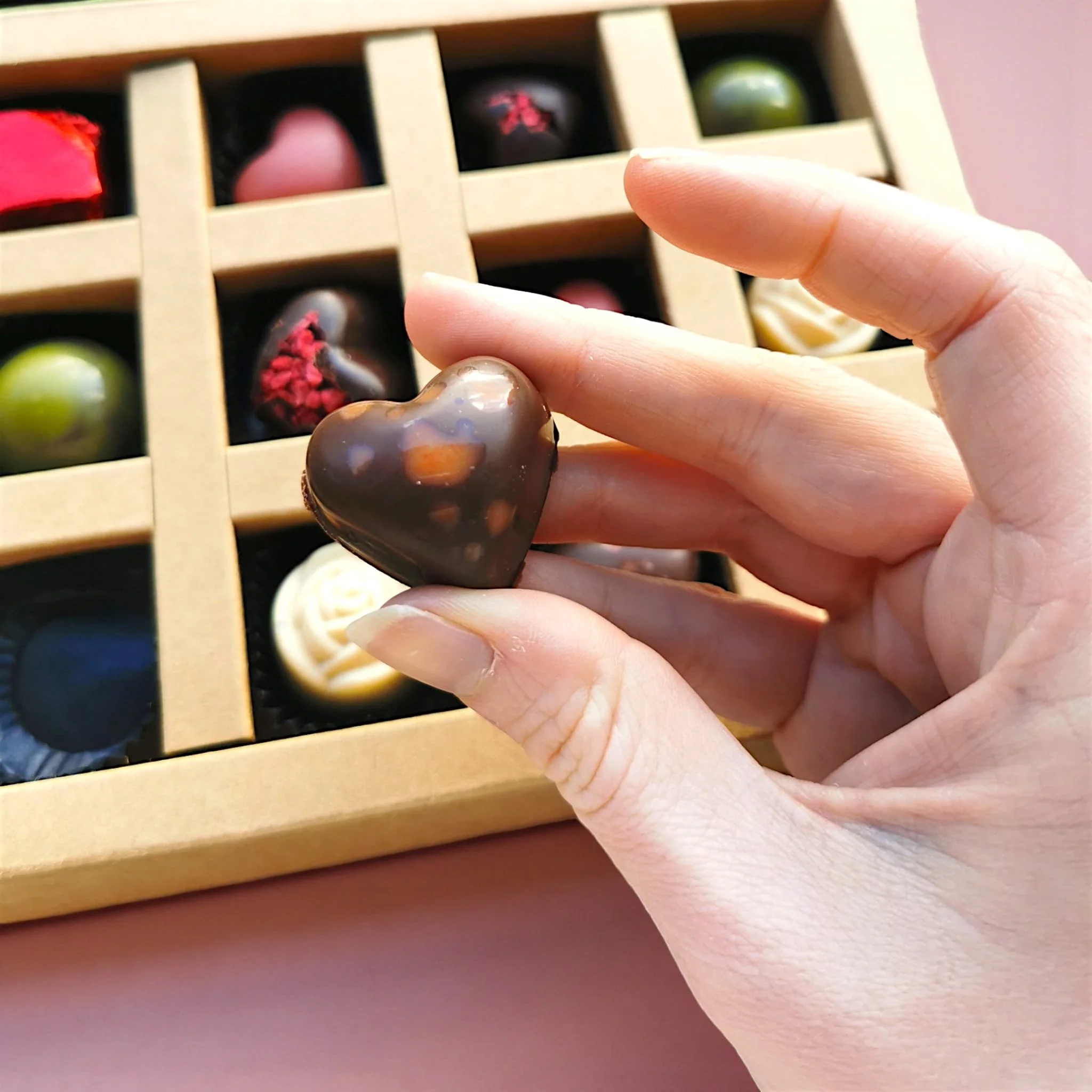The Valentines Collection Chocolate Selection Box — Earthly Bites