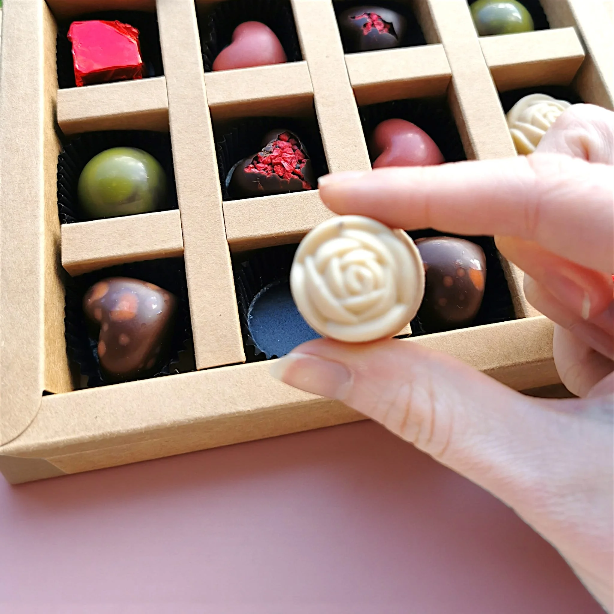 The Valentines Collection Chocolate Selection Box — Earthly Bites