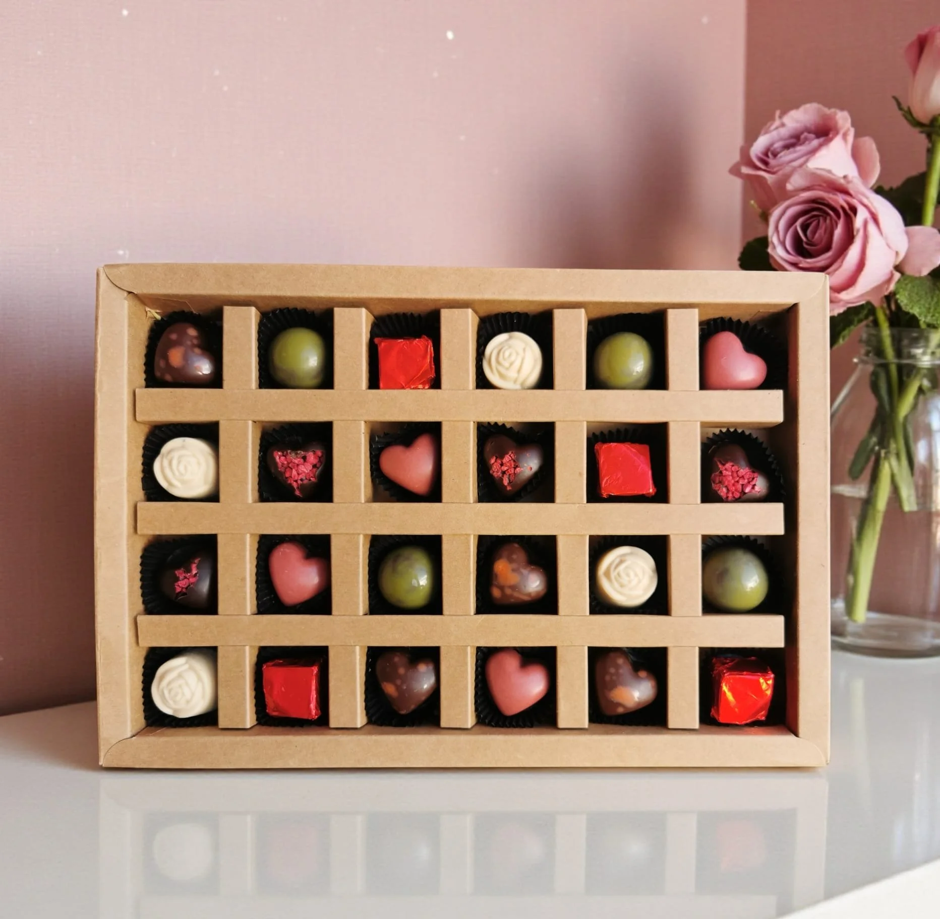 The Valentines Collection Chocolate Selection Box — Earthly Bites