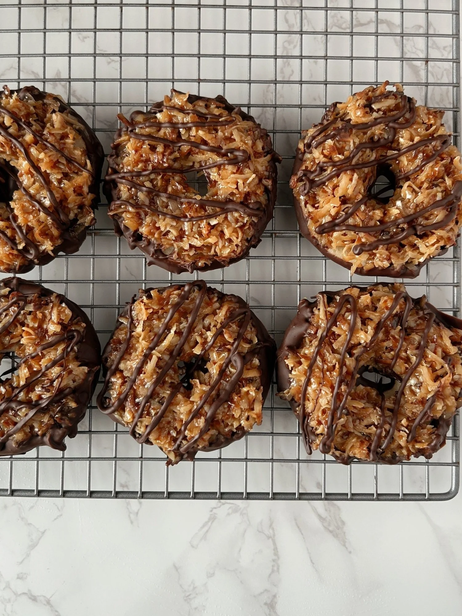 Samoa Cookies (Girl Scout Copycat) — Samantha Chen Bakes