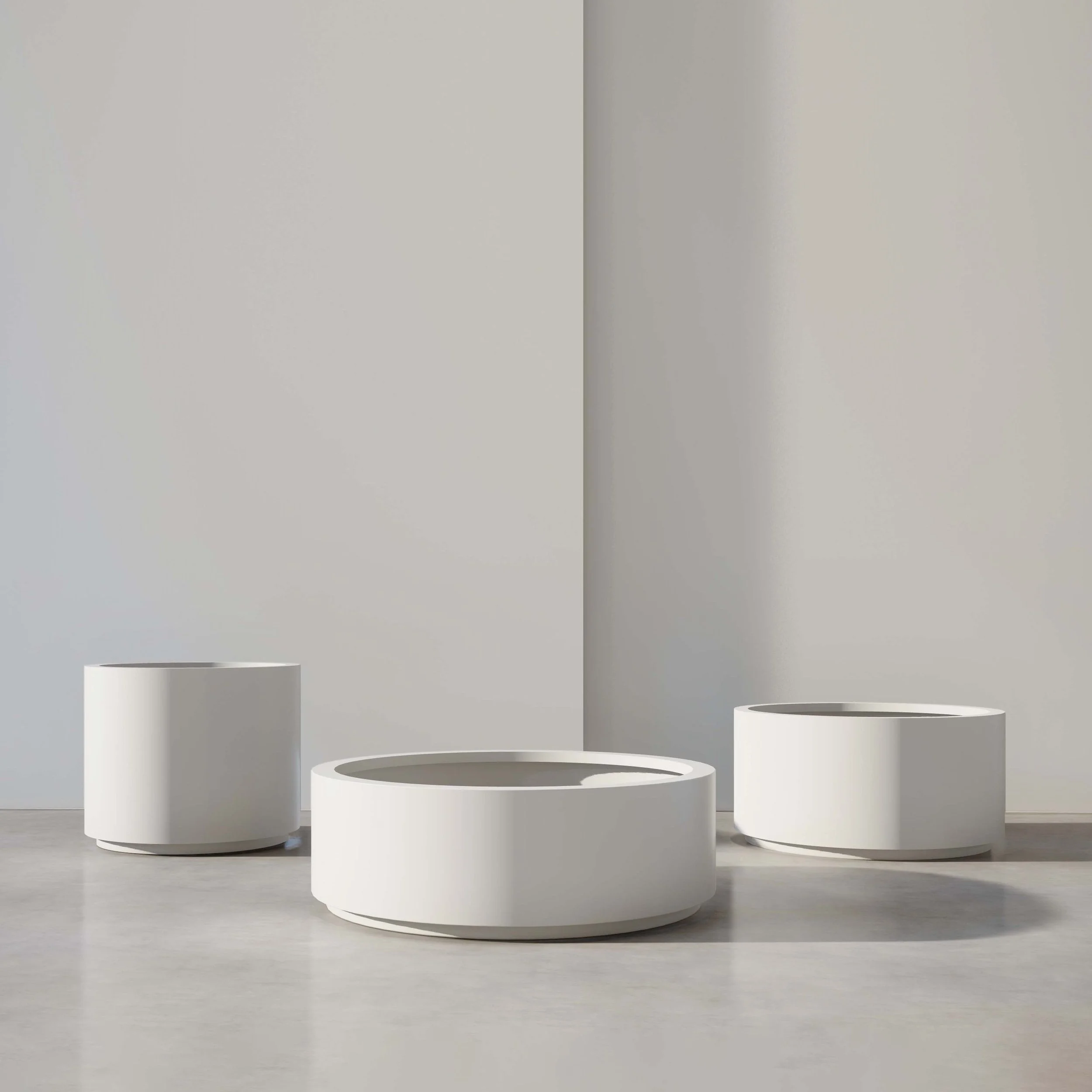Glass Reinforced Concrete (GRC) Planters | Satu Bumi