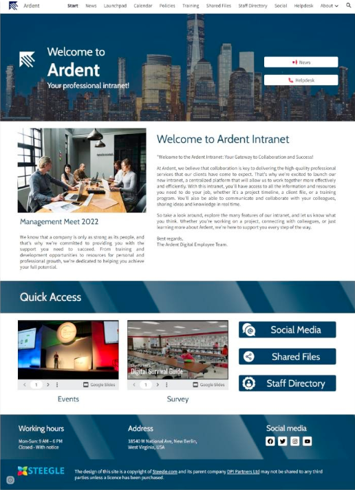 How to Create Your Own Free Intranet in 60 Minutes | Google Workspace ...