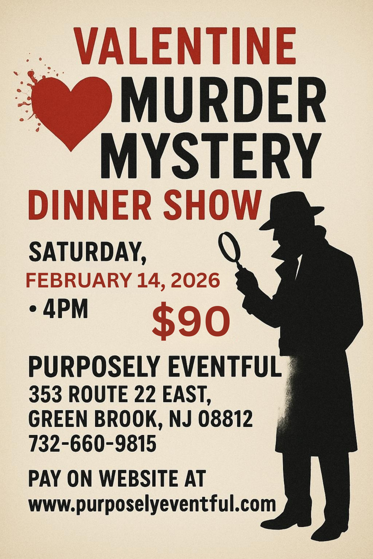 Valentine Murder Mystery — Purposely Eventful