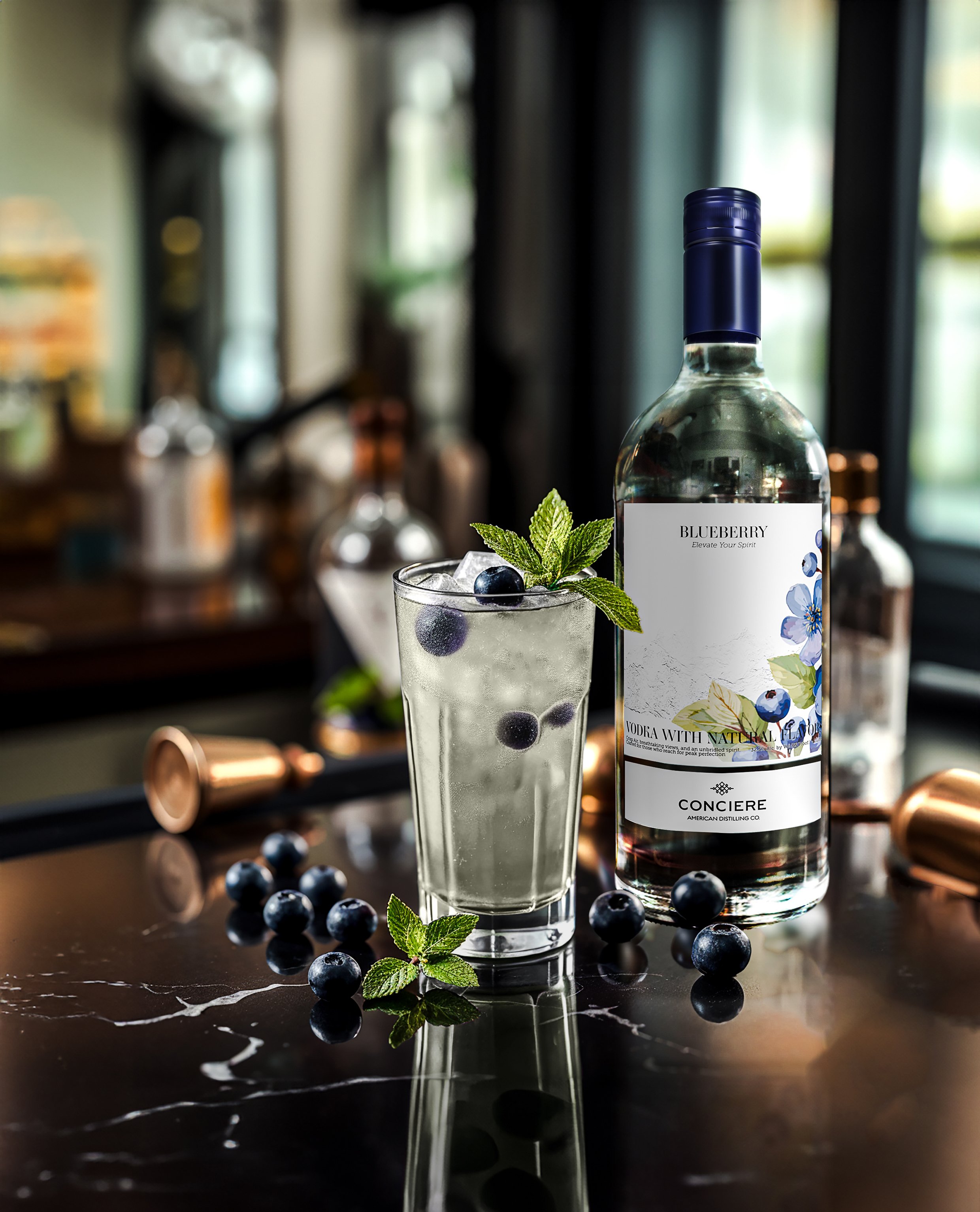 Flavored Vodkas — Conciere - Premium Well Spirits (Copy)