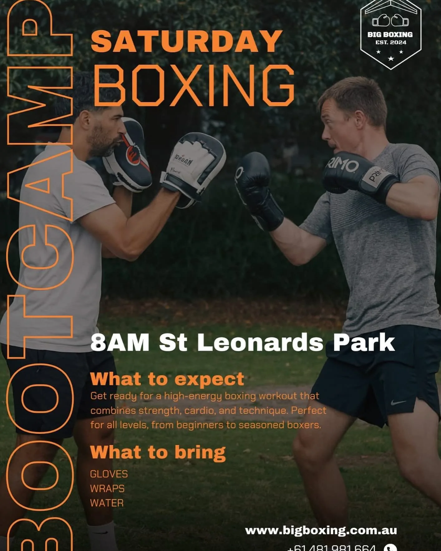Big Boxing Bootcamp — BIG BOXING