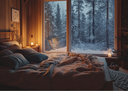 4 Simple Steps to Create a Cozy Scandinavian Winter Bedroom — Fire and ...