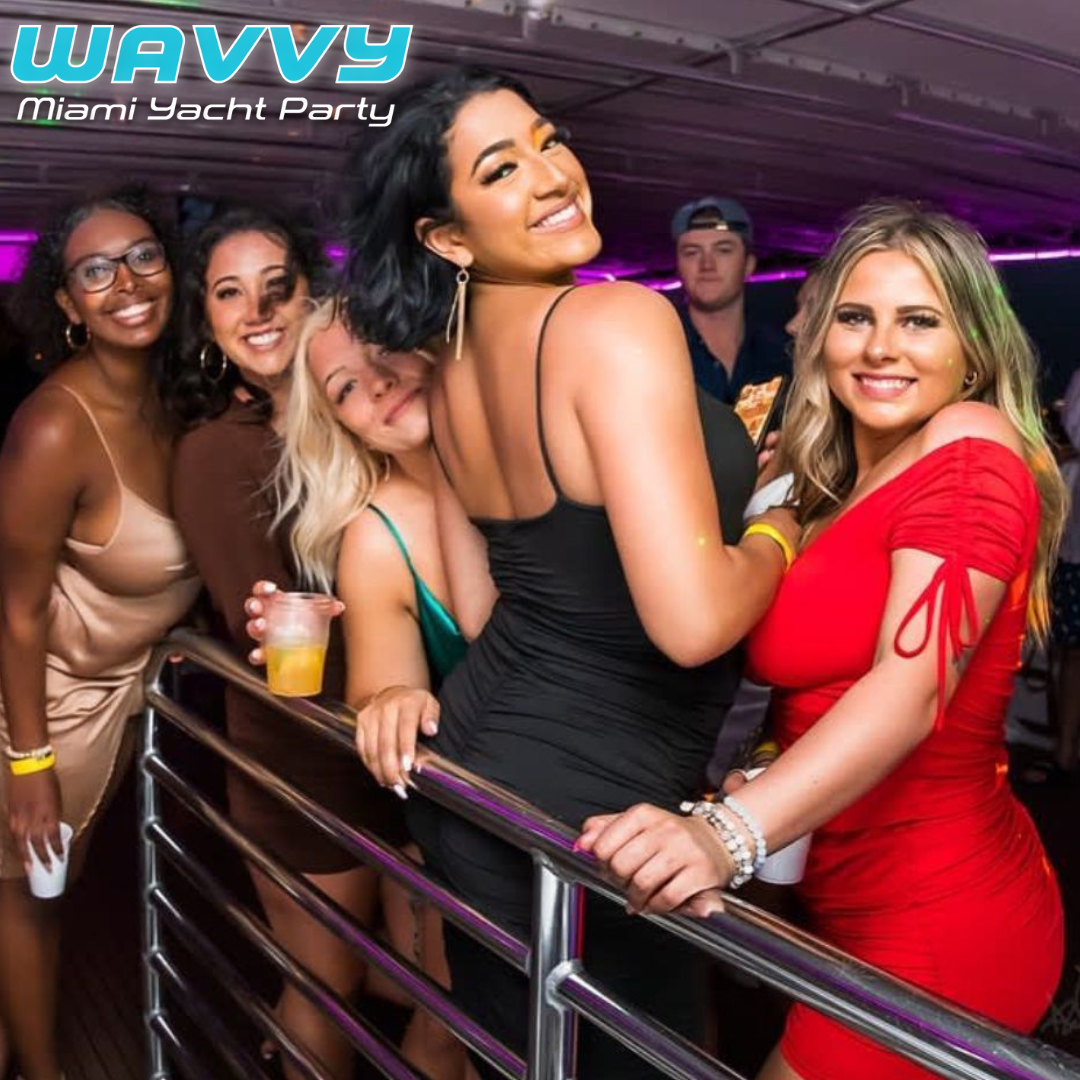WAVVY Miami Yacht Party - Premium Open Bar & Mega Yacht Experience WAVVY Miami Yacht Party - Premium Open Bar & Mega Yacht Experience