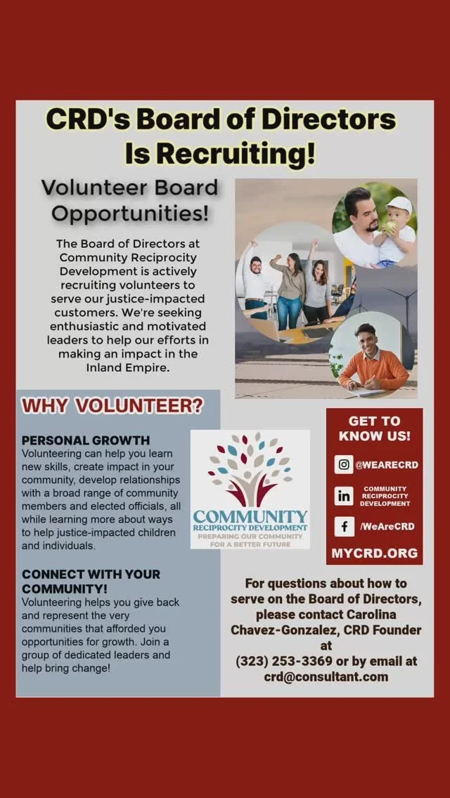 Community Reciprocity Development