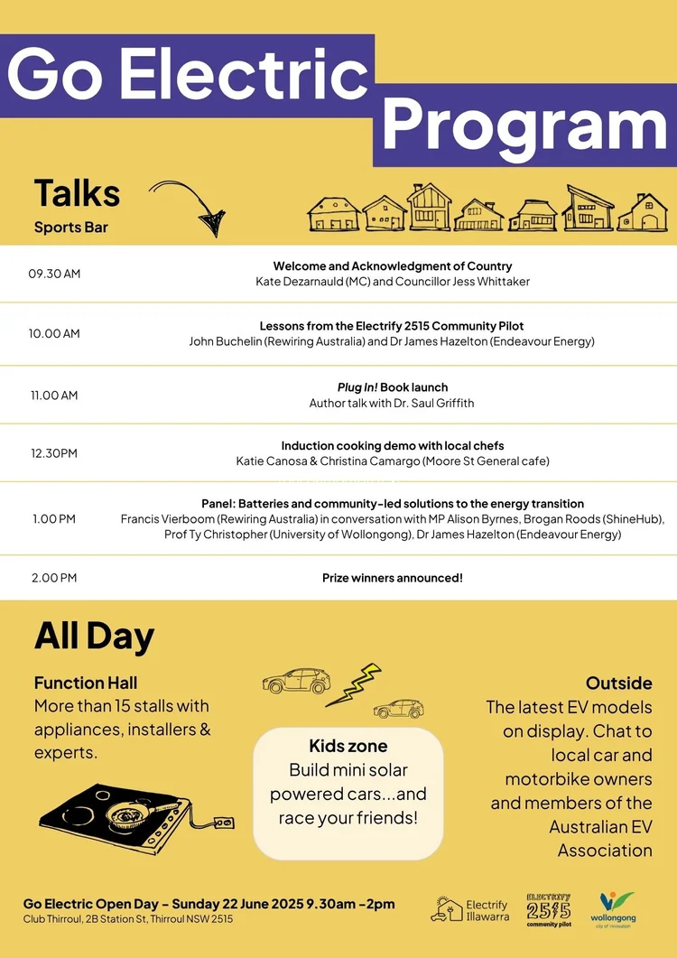 Go Electric: Open Day — Electrify 2515