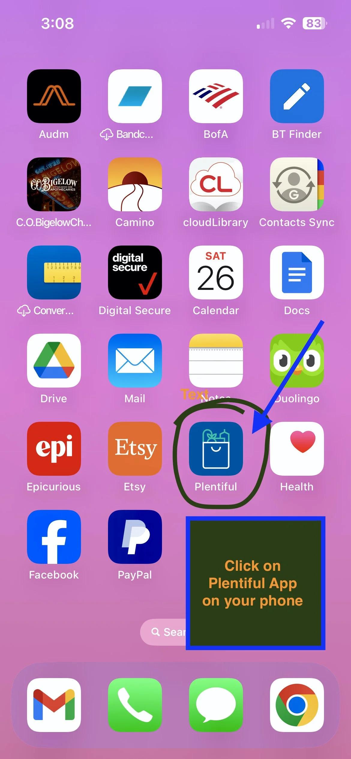 Plentiful App — The Red Door Place Food Pantry and Community Meal