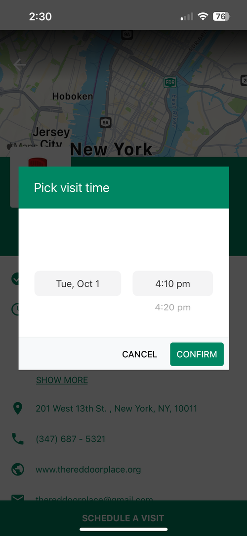 Plentiful App — The Red Door Place Food Pantry and Community Meal