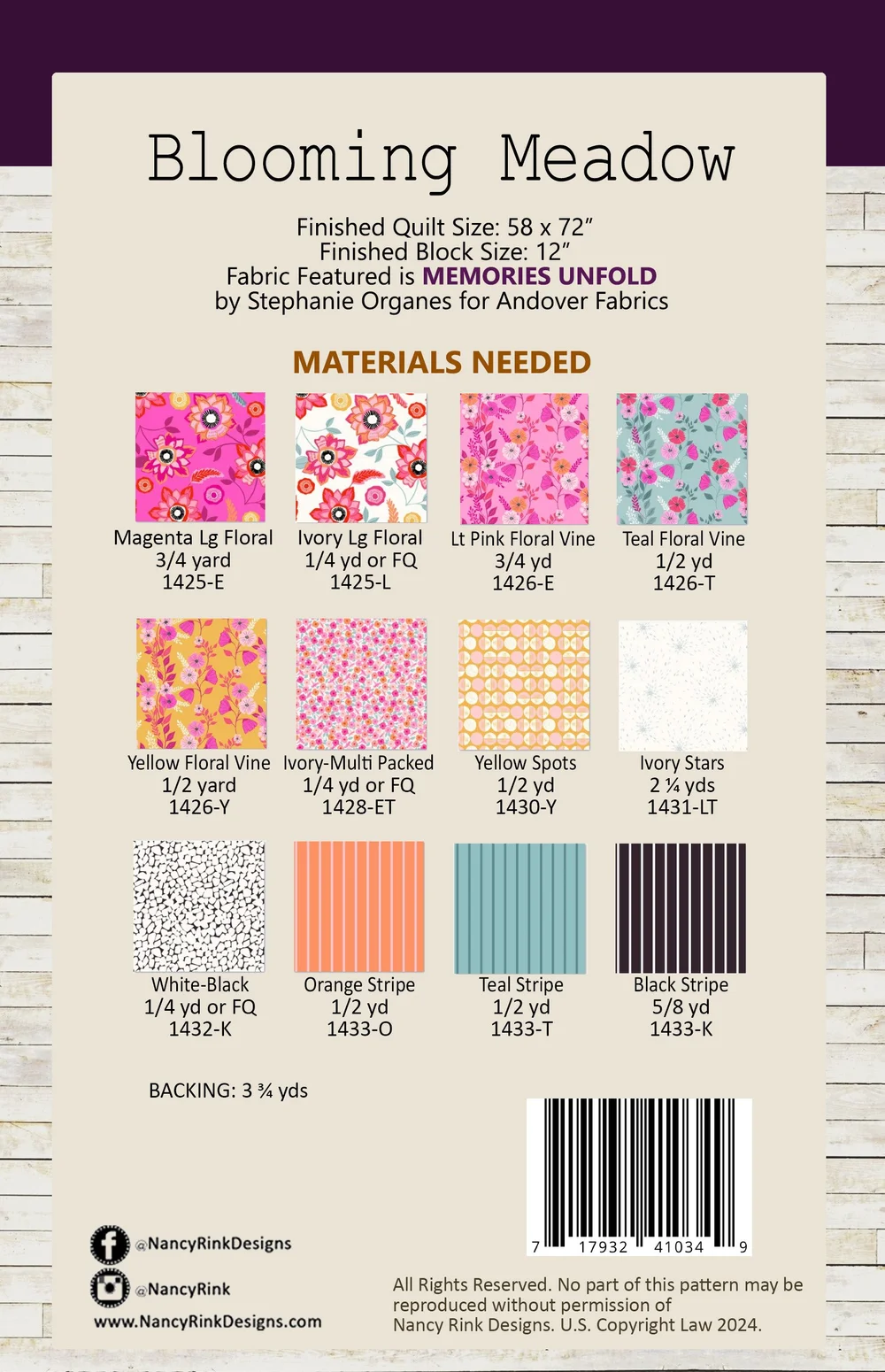 Amish With a Twist Quilt Kit — Nancy Rink Designs