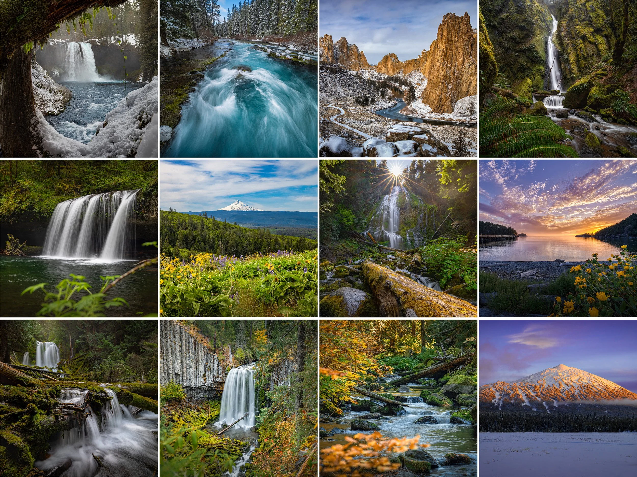 2026 Wilderness & Waterfalls Centerfold Calendar – PNW Nature ...