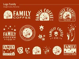 Family Coffee Logo — Coal Brews