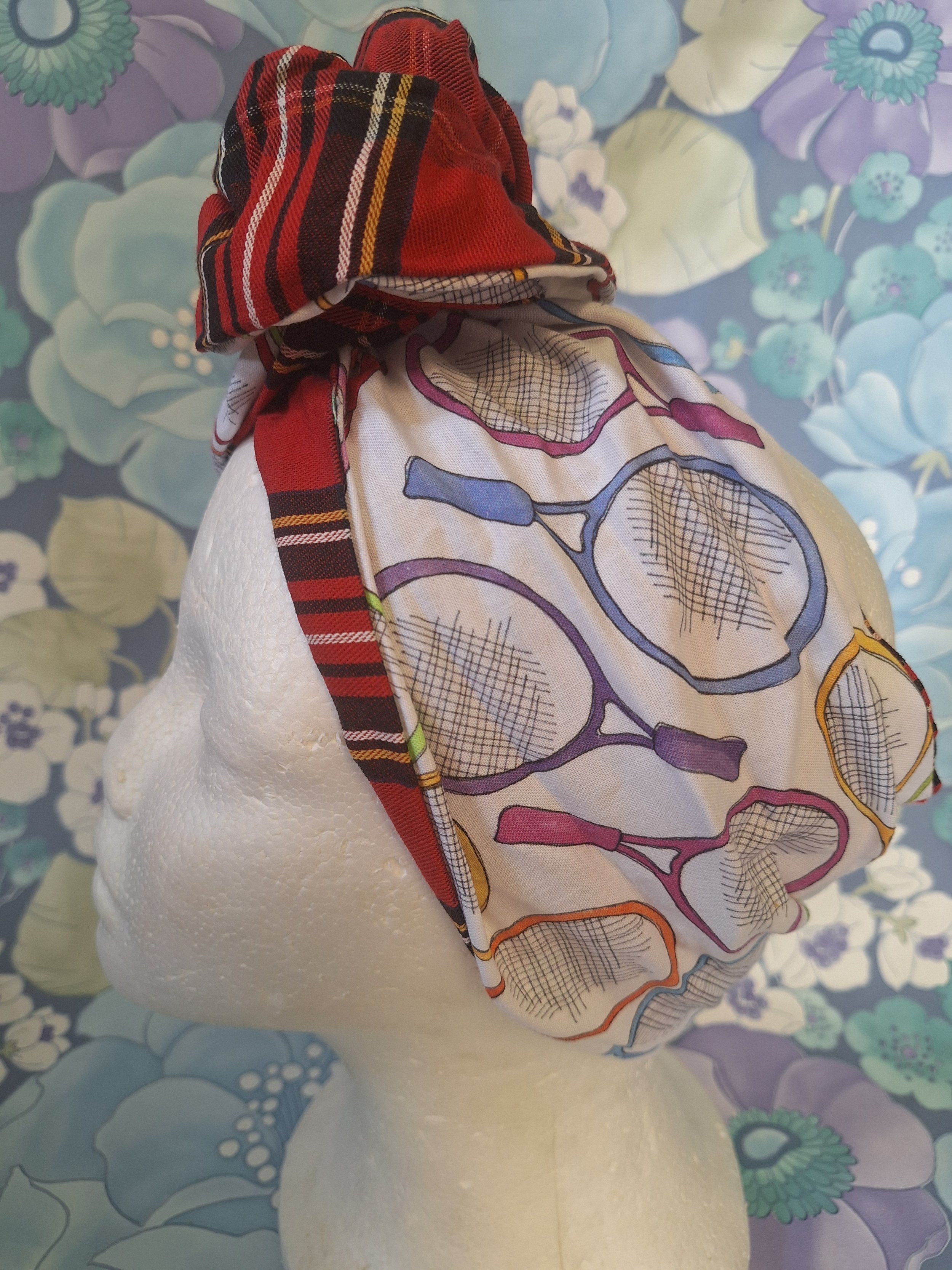 Handmade Wire Hair Wrap/ Bendable Fabric Hair Band- Alie Jane — Alie Jane