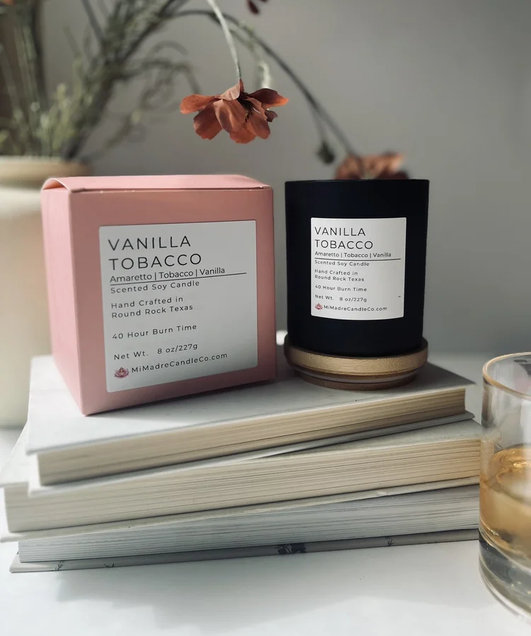 Three wick soy candle | Mi Madre Candle Co — Mi Madre Candle Co.