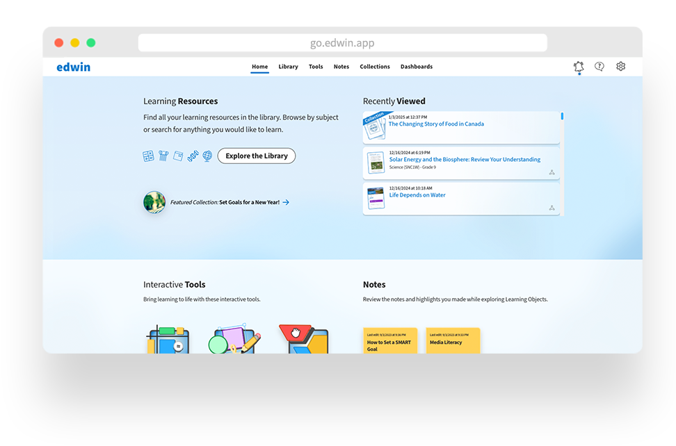 Edwin | Curriculum Content & Tools for Classroom Success