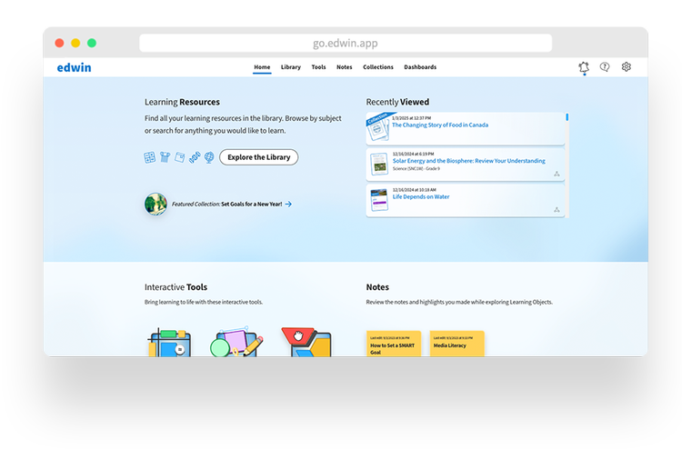 Edwin | Curriculum Content & Tools for Classroom Success