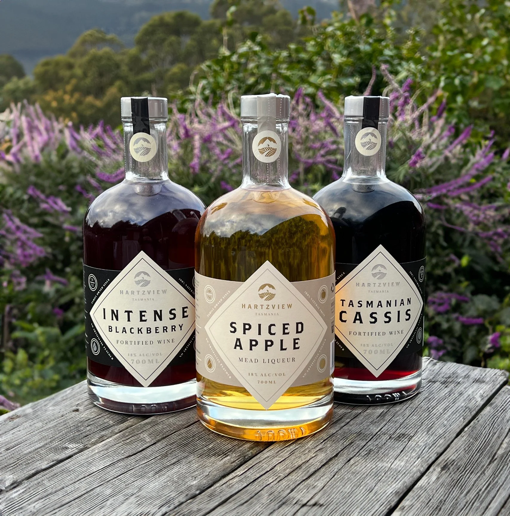 Hartzview Spiced Apple Mead Liqueur — Hartzview Vineyard Tasmania