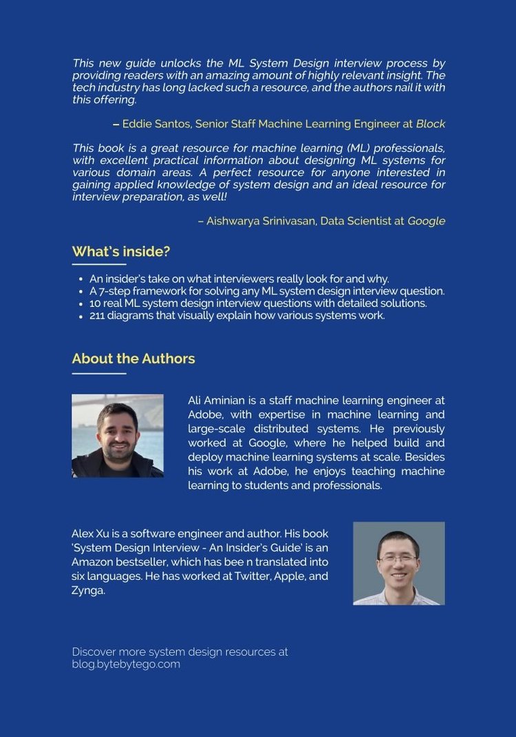 Books | ML System Design Interview