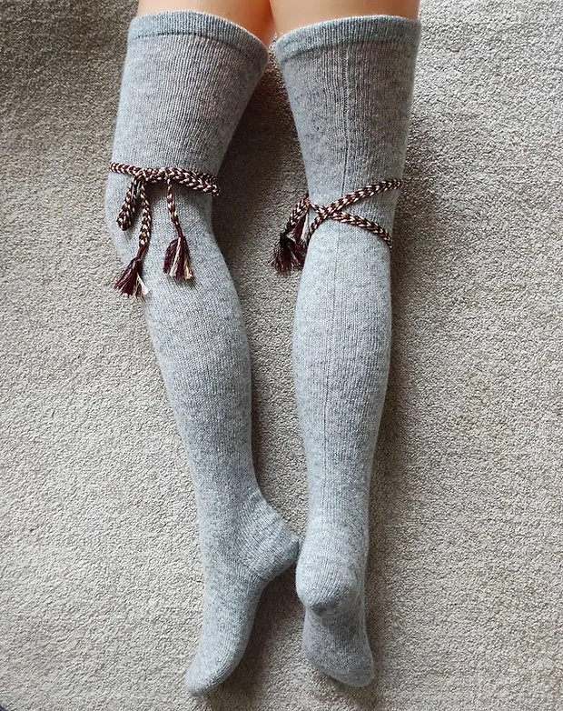 Heavyweight Wool Stockings — Sally Pointer Heritage Education