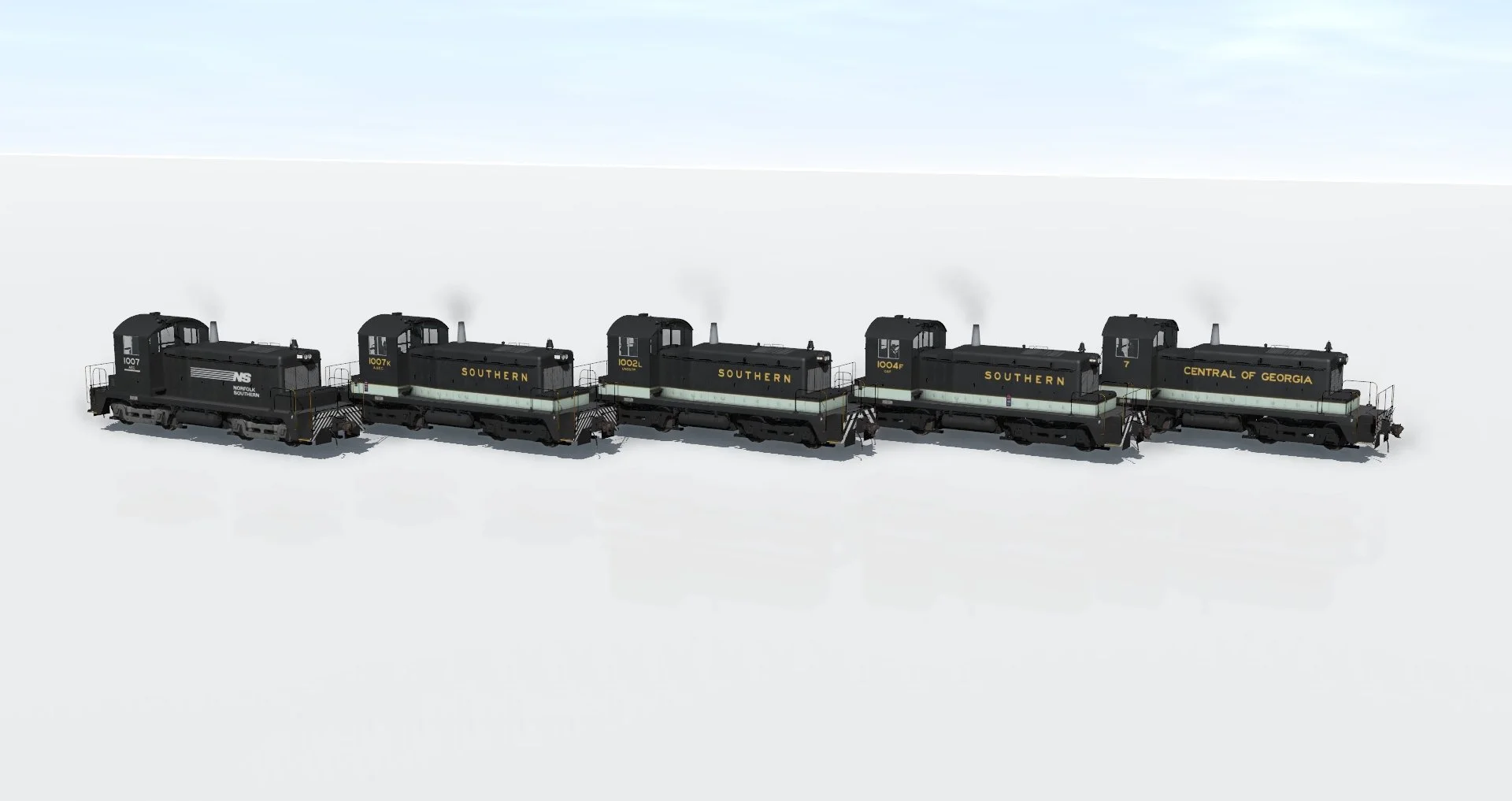 Locomotive Reskins Page 3 — The Switchback