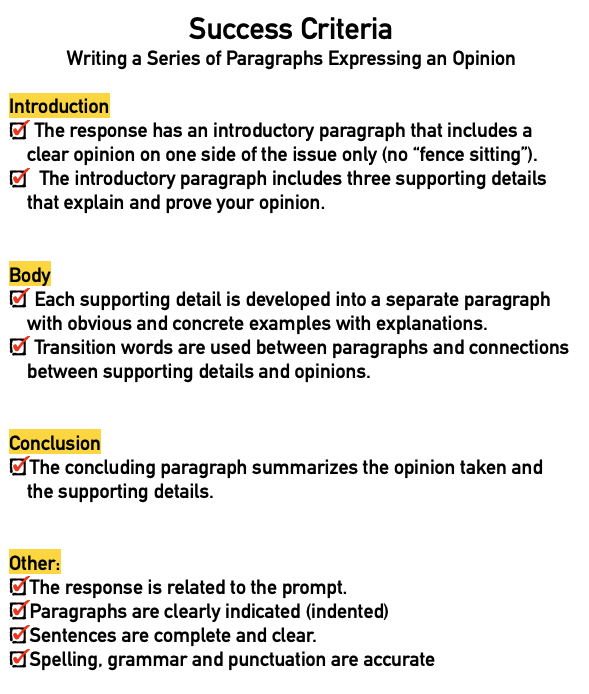 OSSLT Resources 7-10 — The Educators' Playground